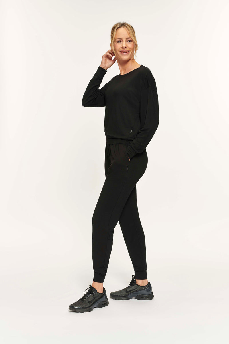 SABY Comfy Top - Zwart – Active Panther